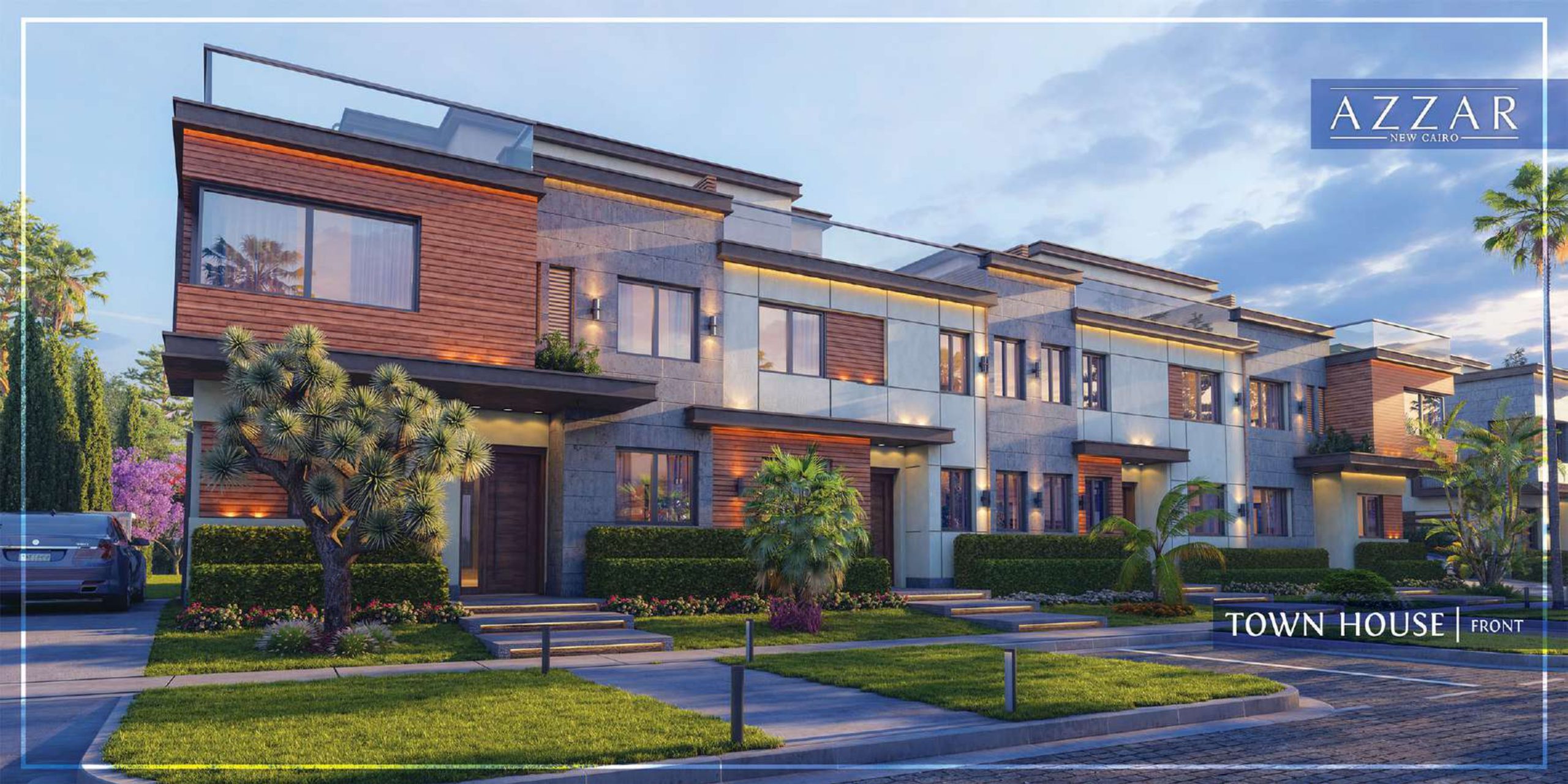 مساحة الوحدات في Compound Azzar Legacy Reedy Developments - مشروعات عقارية