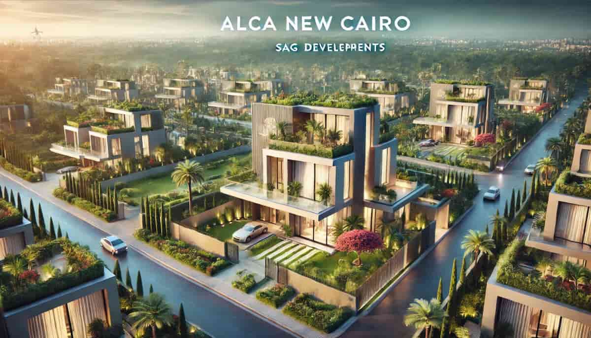 مساحة الوحدات في كمبوند SAG الكا التجمع السادس - مشروعات عقارية